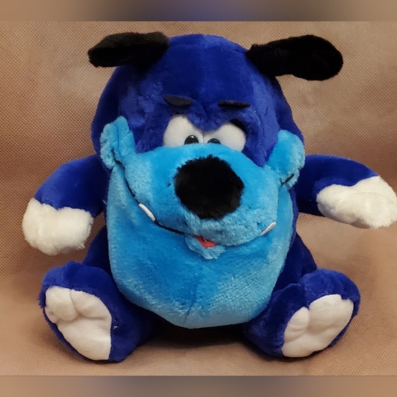 Toys | Stuffed Blue Dog | Poshmark